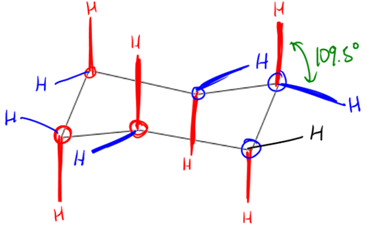 Cyclohexane - Axial and Equatorial Positions - Organic | Clutch Prep